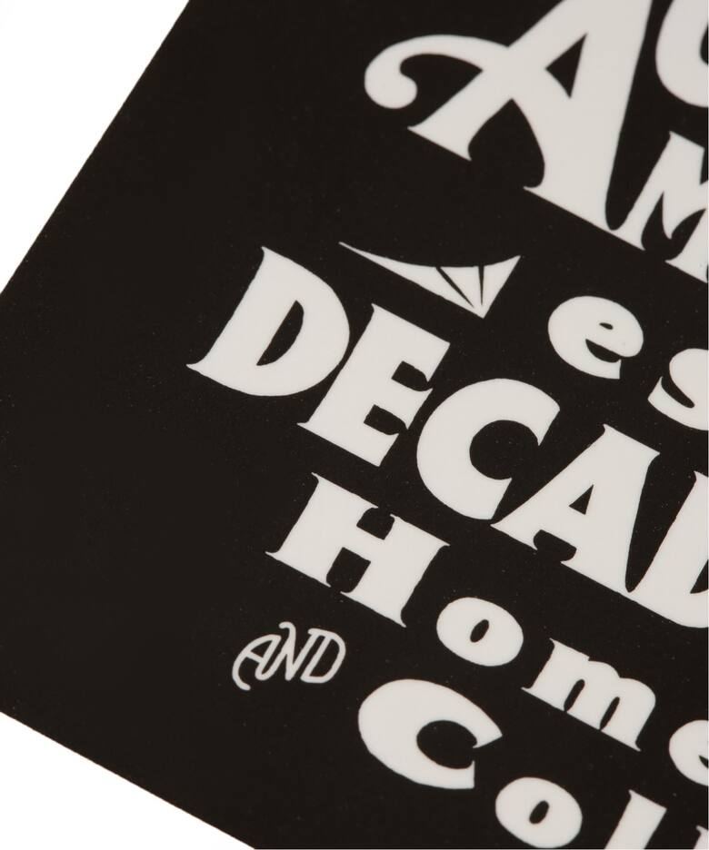 ACME STICKER BLACK ステッカー（ステーショナリー）｜ACME Furniture（アクメ ファニチャー）の通販 ...