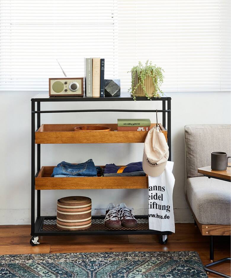 SENS WAGON RACK サンクワゴンラック（収納家具）｜JOURNAL STANDARD FURNITURE（ジャーナルスタンダード ...