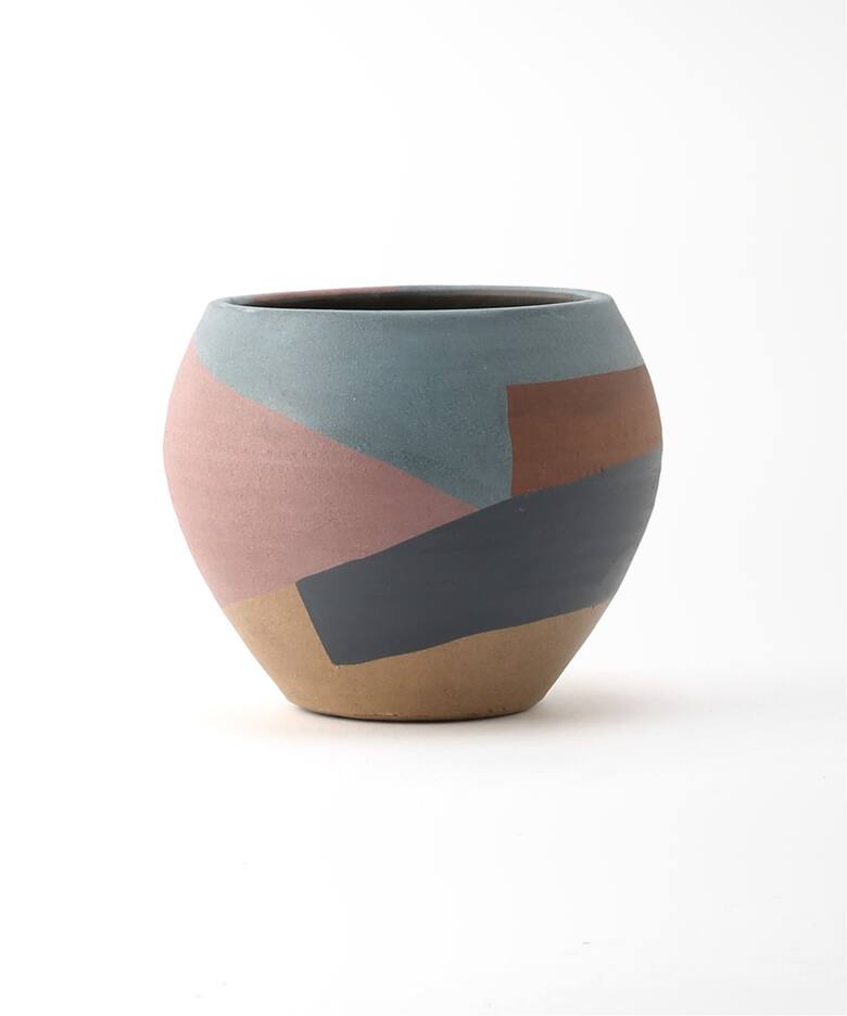 CERAMIC POT ABSTRACT A（フラワーベース／グリーン）｜JOURNAL STANDARD FURNITURE（ジャーナル ...