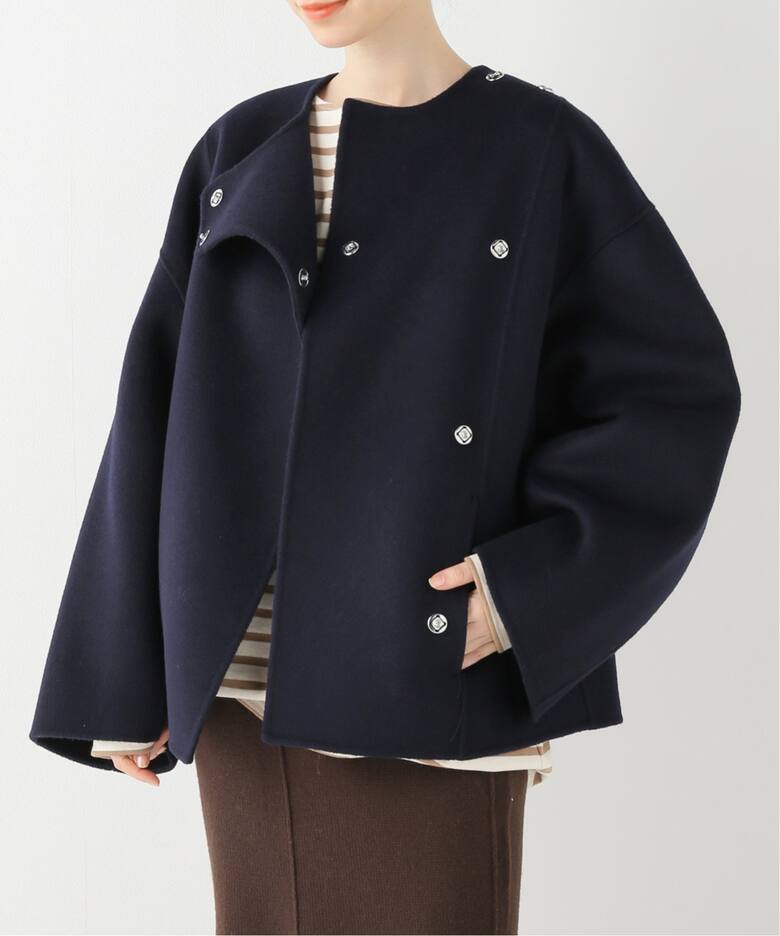 【JANE SMITH/ジェーンスミス】DOUBLE FACED WOOL COOK JACKET（その他ジャケット・スーツ）｜IENA ...