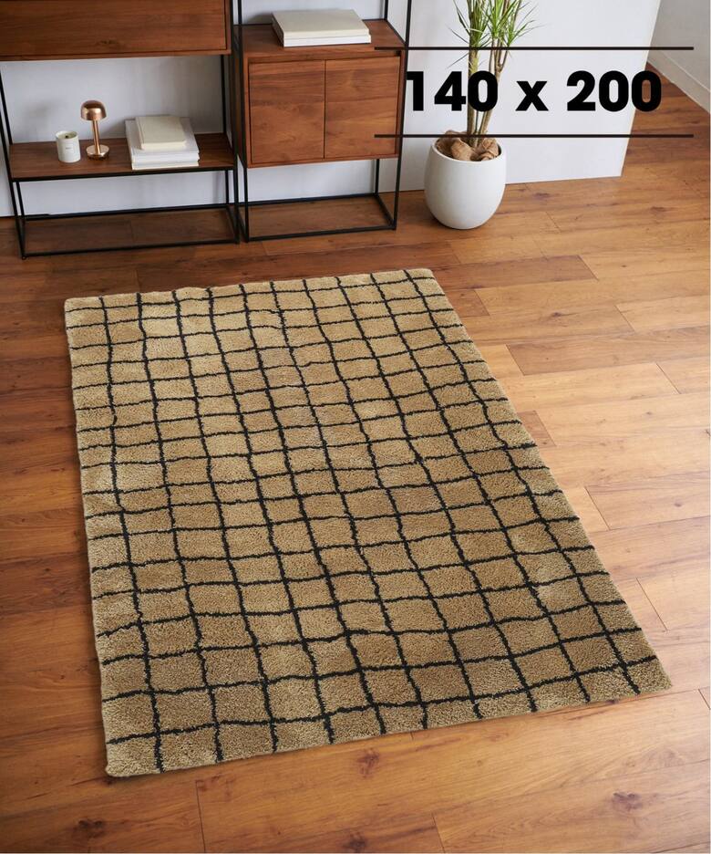 GRID RUG 140x200 グリッド ラグ（ラグ・マット）｜JOURNAL STANDARD FURNITURE（ジャーナルスタンダード ...