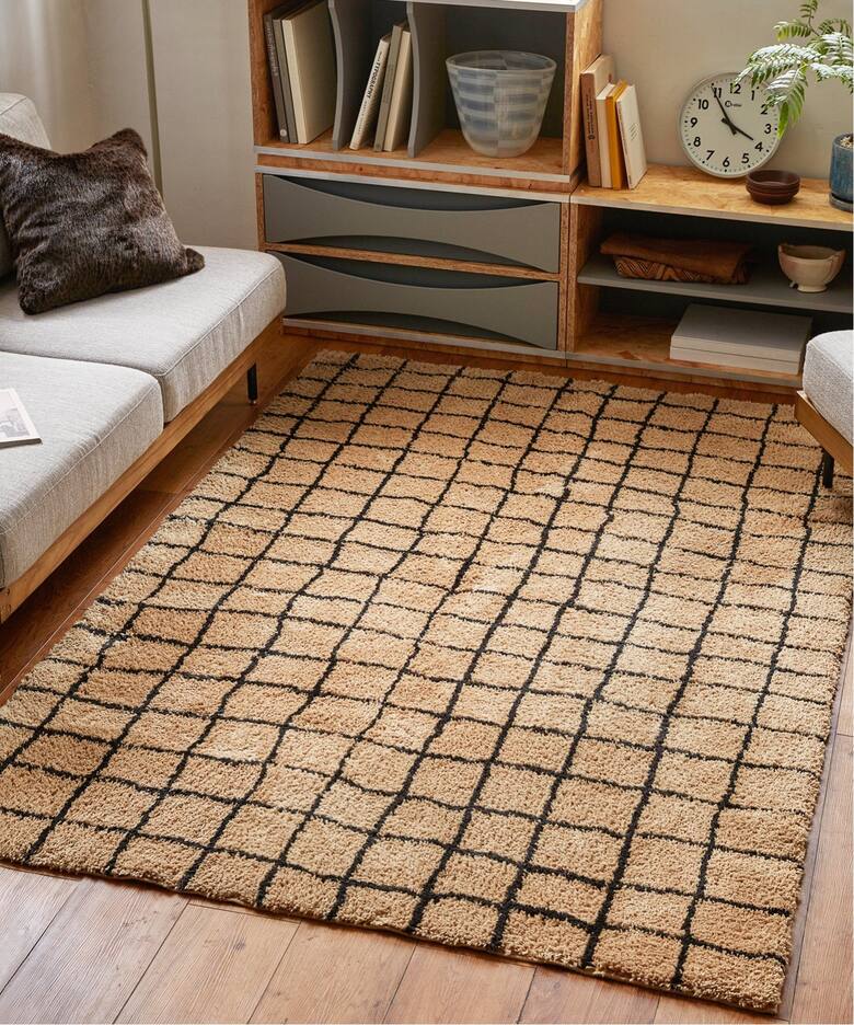 GRID RUG 200x200 グリッド ラグ（ラグ・マット）｜JOURNAL STANDARD FURNITURE（ジャーナルスタンダード ...