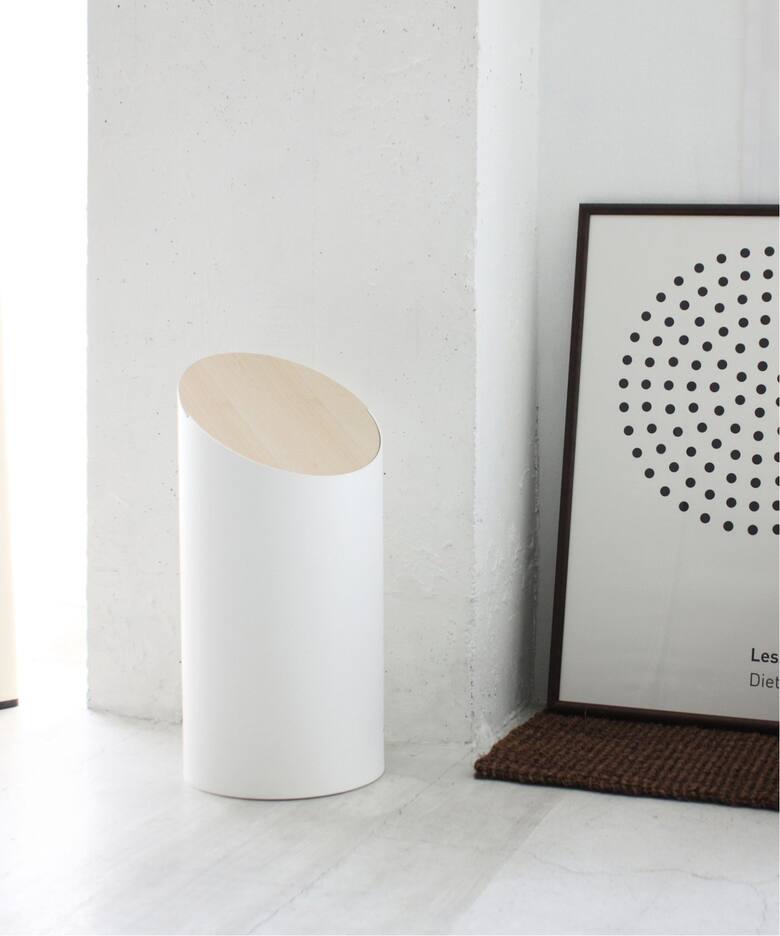 【MOHEIM/モヘイム】 SWING BIN スイングビン M 蓋つき ゴミ箱 木目 蓋（ダストボックス／ティッシュケース）｜JOURNAL STANDARD FURNITURE（ジャーナル ...