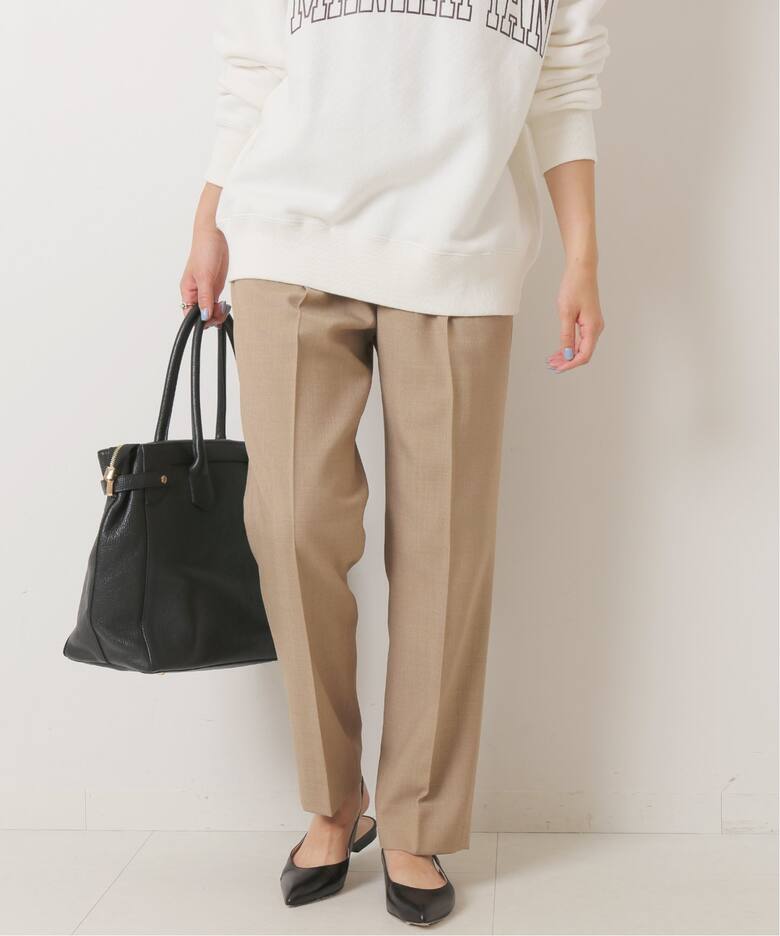 PL/WO ギャバ テーパードパンツ（その他パンツ）｜Spick & Span（スピック＆スパン）の通販｜BAYCREW’S STORE