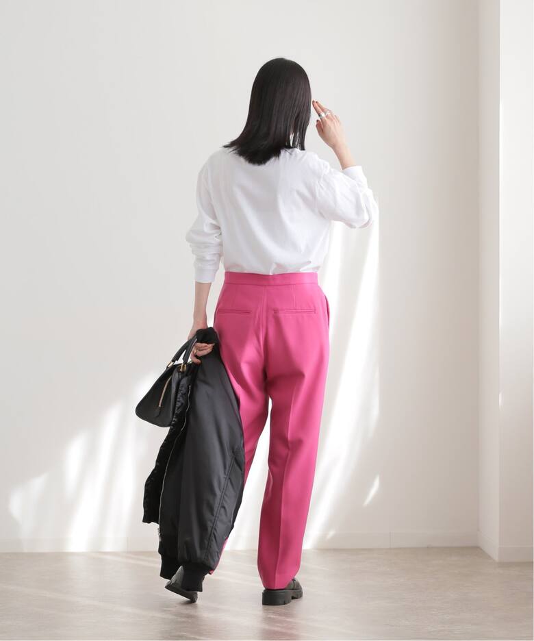 PL/WO ギャバ テーパードパンツ（その他パンツ）｜Spick & Span（スピック＆スパン）の通販｜BAYCREW’S STORE