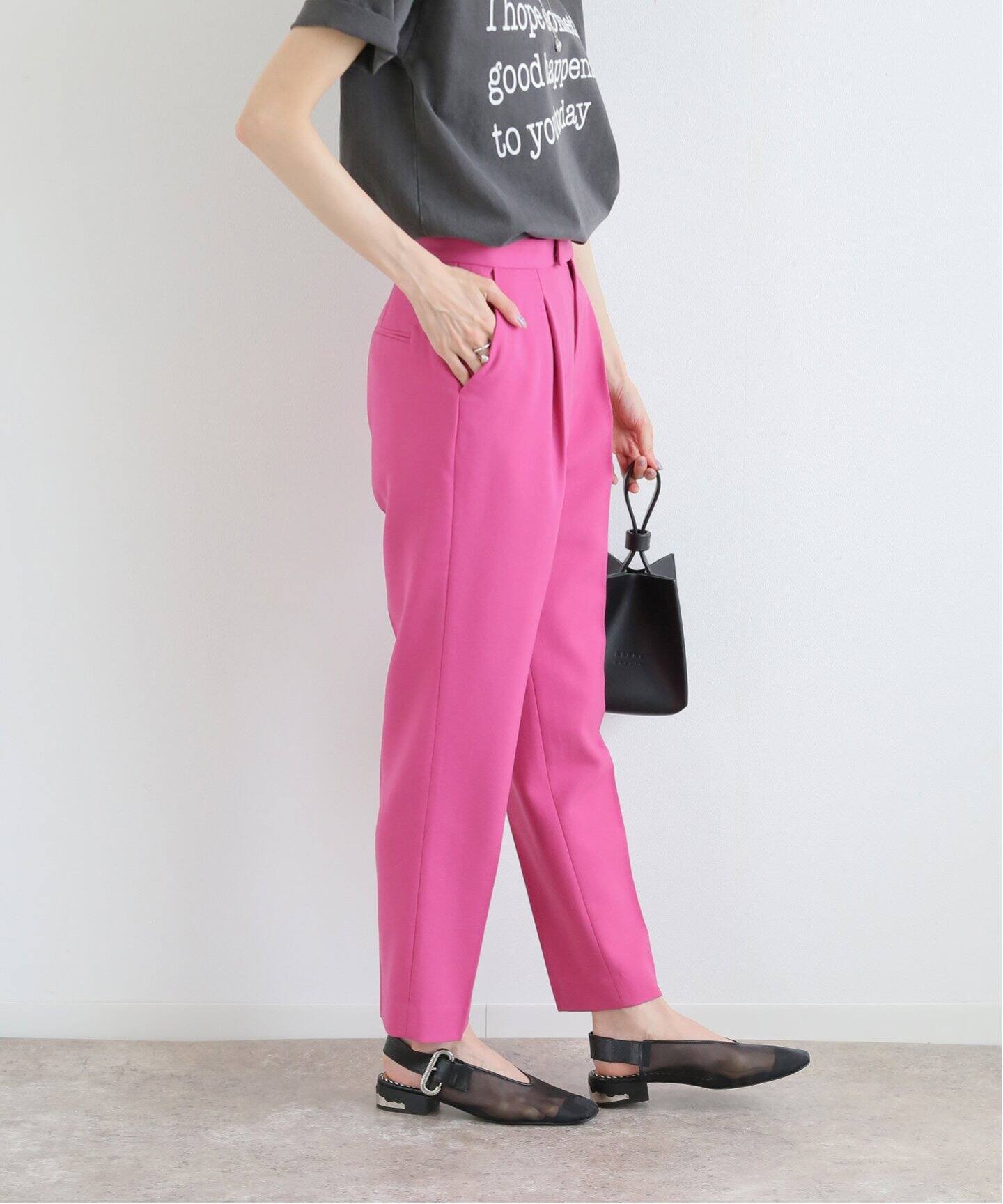 PL/WO ギャバ テーパードパンツ（その他パンツ）｜Spick & Span（スピック＆スパン）の通販｜BAYCREW’S STORE