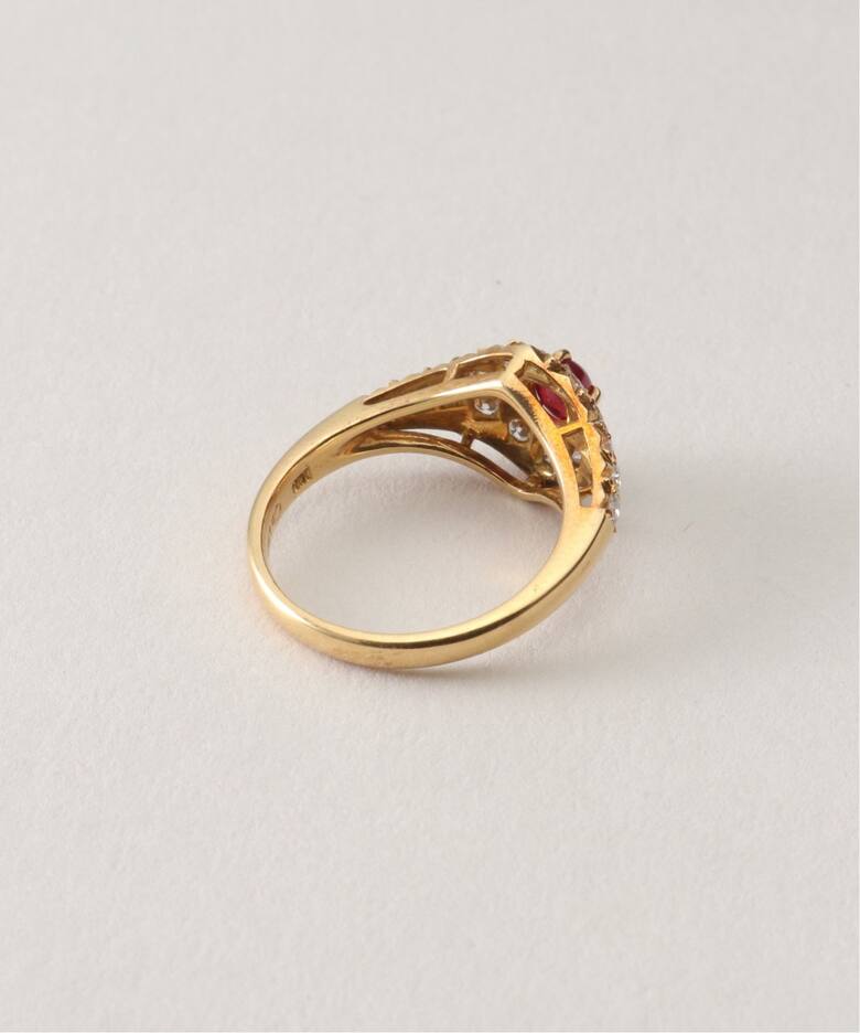 【VINTAGE DIOR/ディオール】K18・Ruby＆Diamond Ring（リング）｜ENSEMBLE（アンサンブル）の通販｜BAYCREW’S STORE
