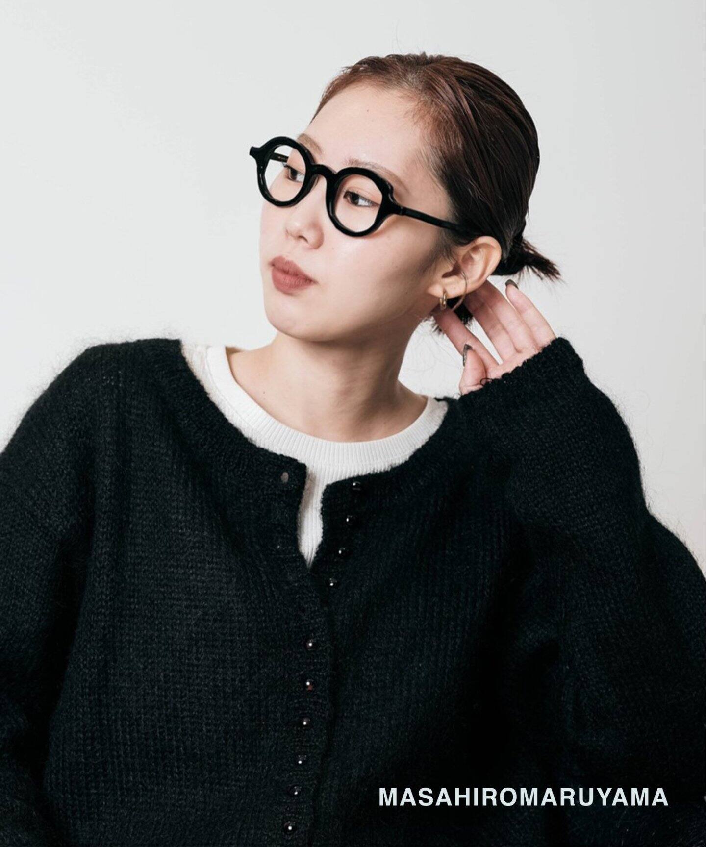 【MASAHIRO MARUYAMA/マサヒロ マルヤマ】MM-0079 No.2 Black - Clear Optical（メガネ）｜EYETHINK（アイシンク）の通販｜BAYCREW ...