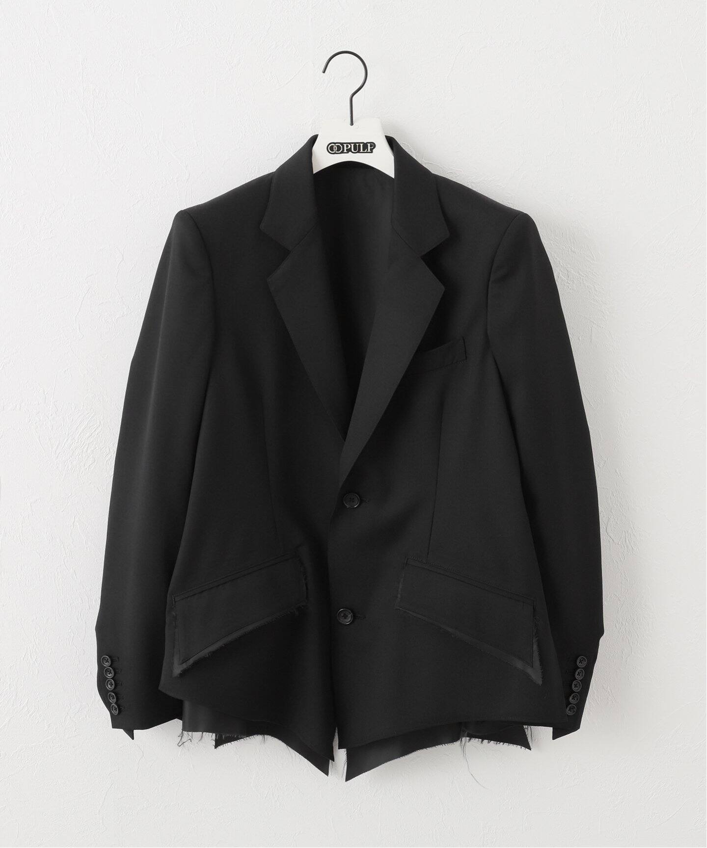 【SULVAM / サルバム】2 BUTTON ASYMMETRY JACKET（テーラードジャケット）｜PULP（パルプ）の通販｜BAYCREW’S STORE