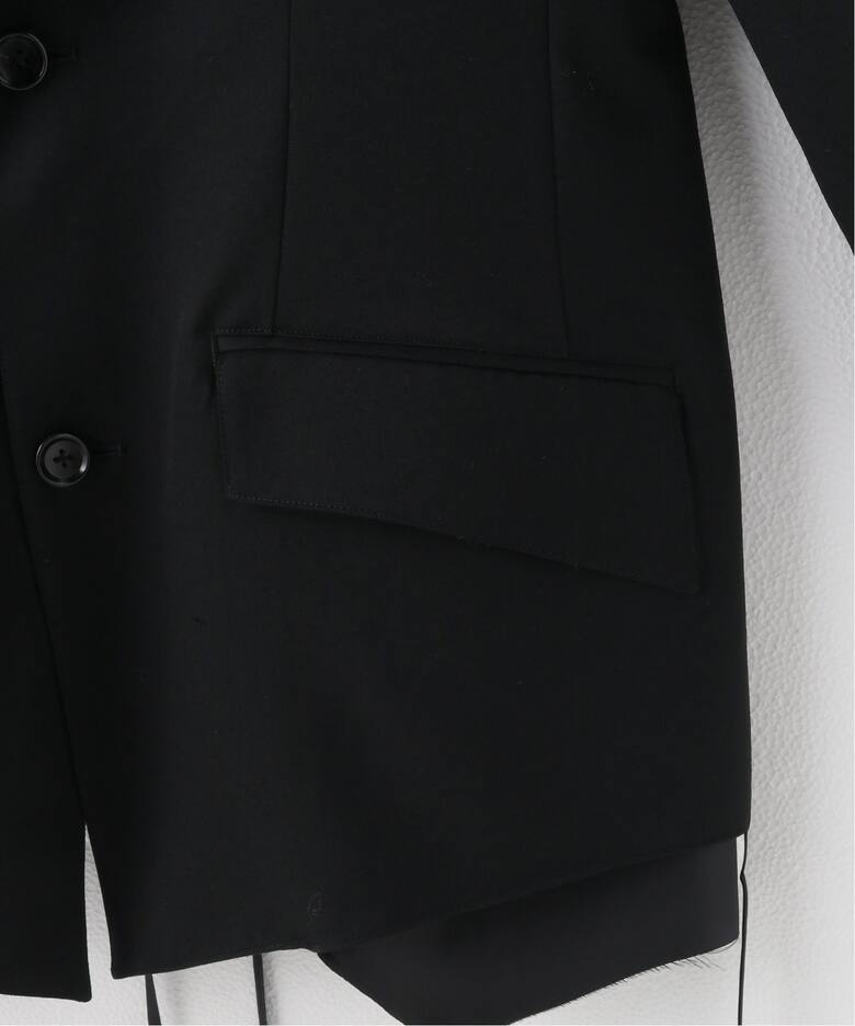 【SULVAM / サルバム】2 BUTTON GABARDINE PIPING JACKET（テーラードジャケット）｜PULP（パルプ）の通販｜BAYCREW’S STORE