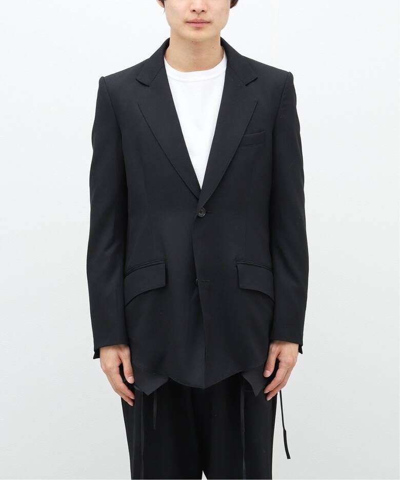 【SULVAM / サルバム】2 BUTTON GABARDINE PIPING JACKET（テーラードジャケット）｜PULP（パルプ）の通販｜BAYCREW’S STORE