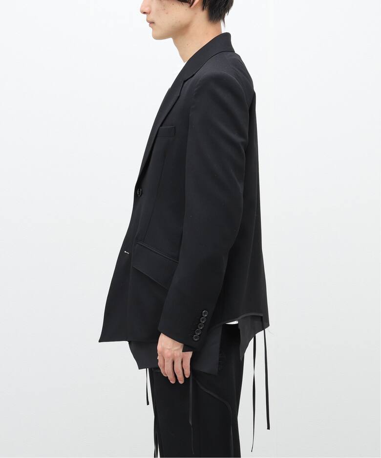 【SULVAM / サルバム】2 BUTTON GABARDINE PIPING JACKET（テーラードジャケット）｜PULP（パルプ）の通販｜BAYCREW’S STORE
