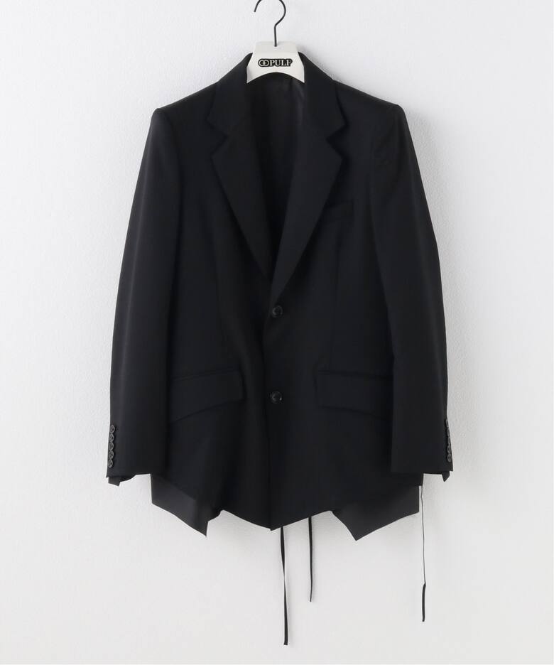 【SULVAM / サルバム】2 BUTTON GABARDINE PIPING JACKET（テーラードジャケット）｜PULP（パルプ）の通販｜BAYCREW’S STORE