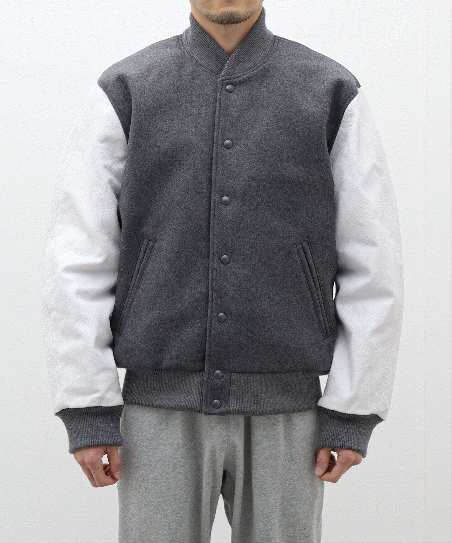 MELTON WOOL VARSITY JACKET（その他ブルゾン／アウター）｜REIGNING CHAMP（レイニングチャンプ）の通販 ...