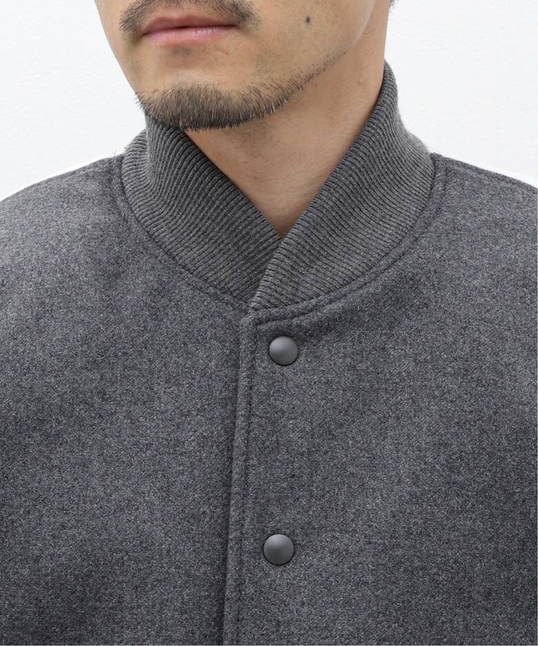 MELTON WOOL VARSITY JACKET（その他ブルゾン／アウター）｜REIGNING CHAMP（レイニングチャンプ）の通販 ...