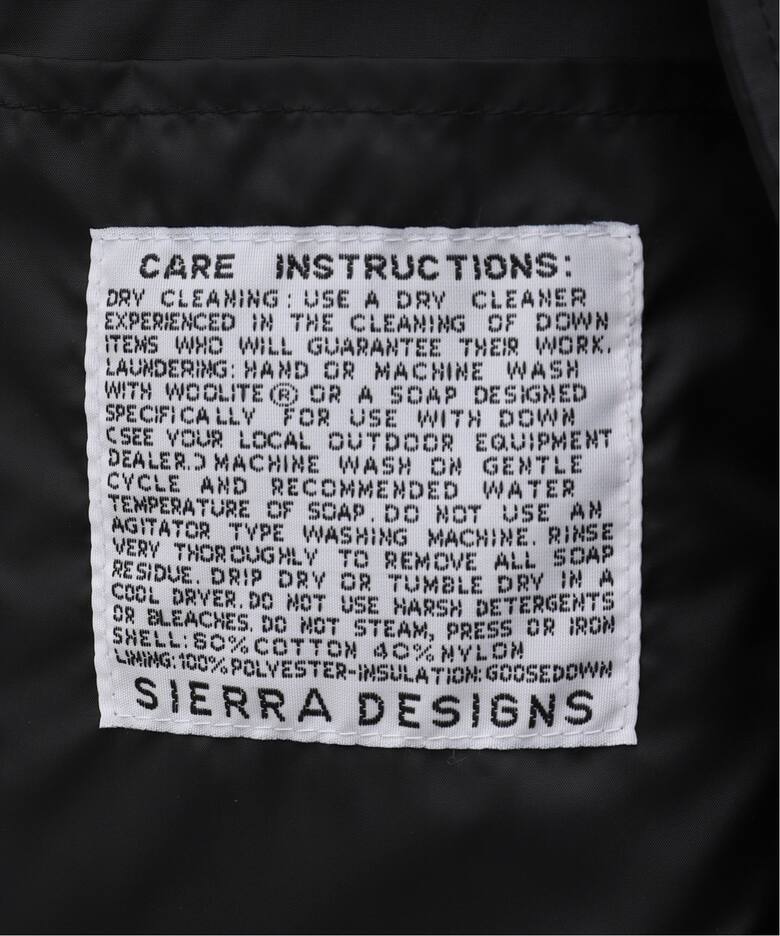 SIEERA D INYO JACKET（その他ブルゾン／アウター）｜B.C STOCK（ベーセーストック）の通販｜BAYCREW’S STORE