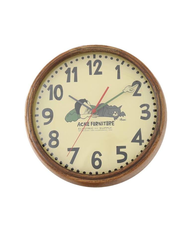 ★【花井祐介× ACME】BRIGHTON CLOCK 壁掛け時計 時計 ACME40周年限定アイテム（置き時計・掛け時計）｜ACME ...