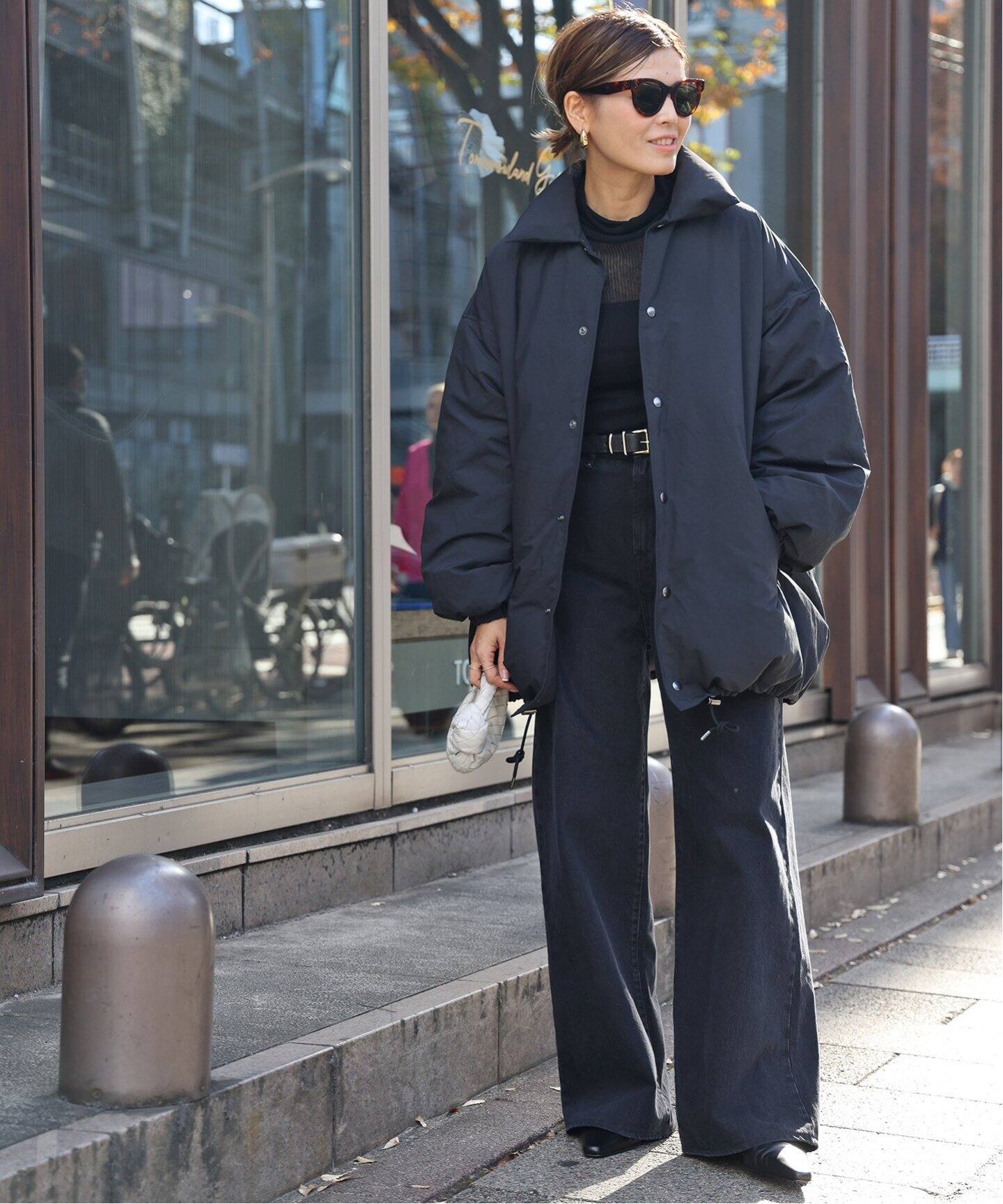 新品【CALUX/キャラクス】PUFFER COACH JACKET - ダウンジャケット