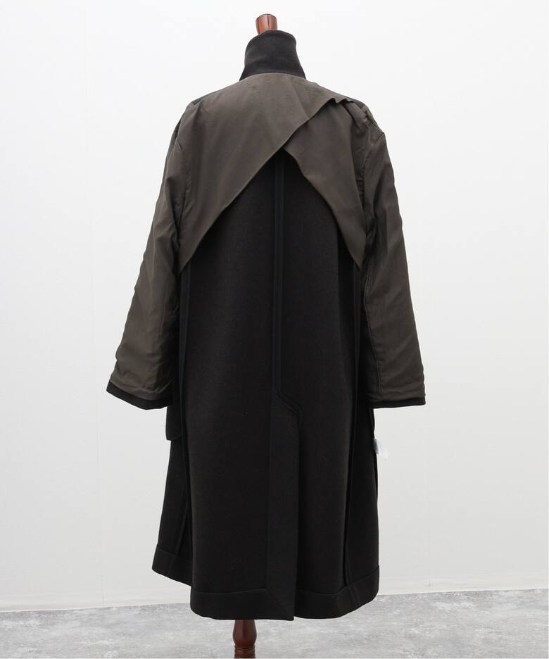 【STUDIO NICHOLSON / スタジオ ニコルソン】NOTCH DROP SHOULDER OVERCOAT（チェスターコート ...