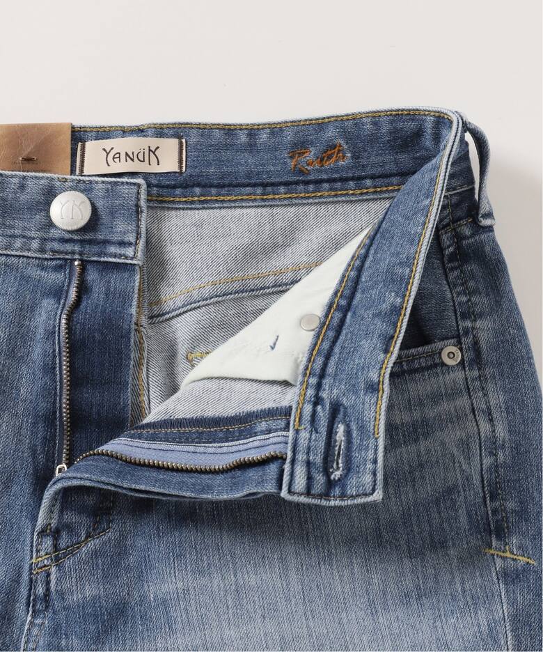 【YANUK/ヤヌーク】RUTH Slim Tapered Premium used Sax（デニムパンツ・ジーンズ）｜La Totalite（ラ トータリテ）の通販｜BAYCREW’S STORE