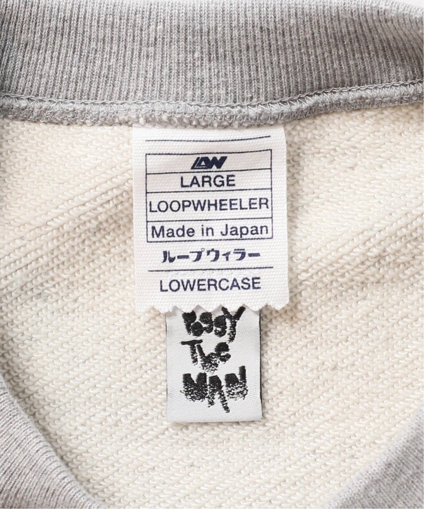 【LOOPWHEELER for LOWERCASE × POGGYTHEMAN】別注 クルーネックスウェット（スウェット）｜EDIFICE（エディフィス）の通販｜BAYCREW’S STORE
