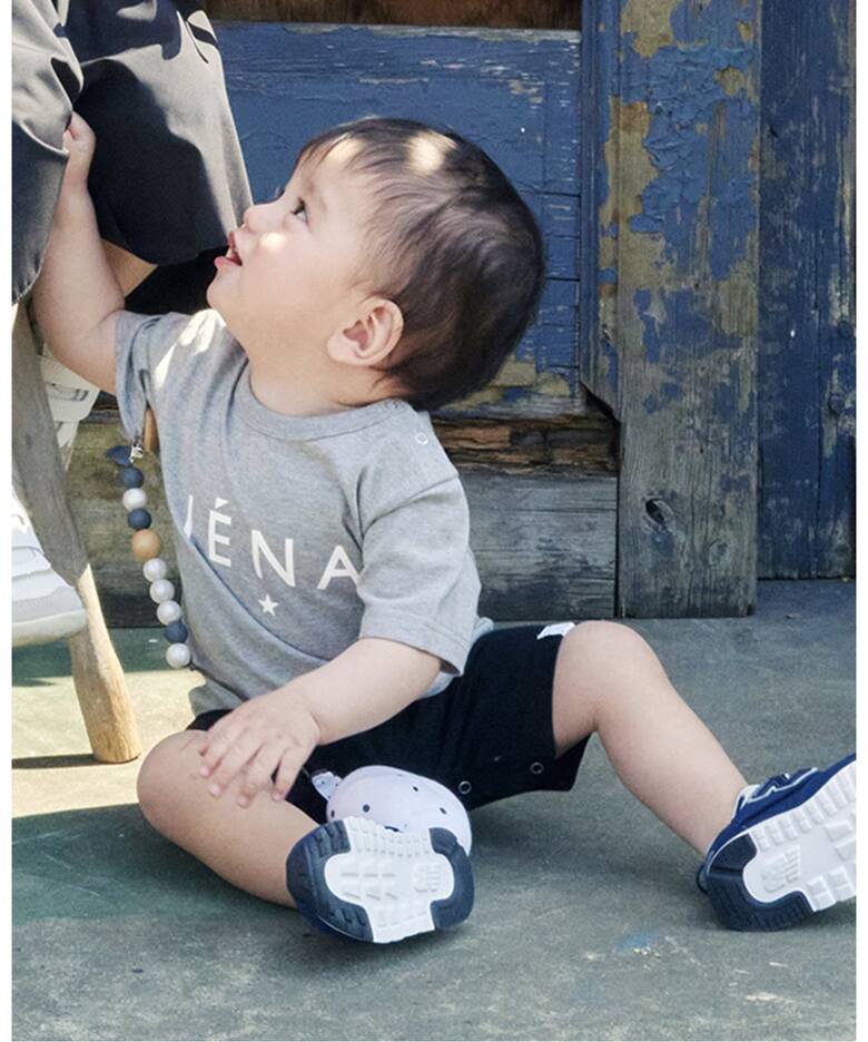 【BASIC】エトワールロゴ半袖コンビネゾン baby(70cm-80cm)（ベビーウェア）｜IENA ENFANT（イエナアンファン）の通販｜BAYCREW’S STORE