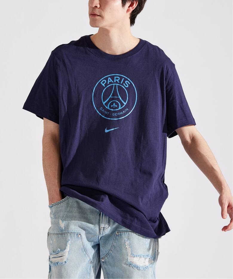 【NIKE / ナイキ】PSG M NK CREST TEE（Tシャツ／カットソー）｜Paris Saint-Germain（パリ ...