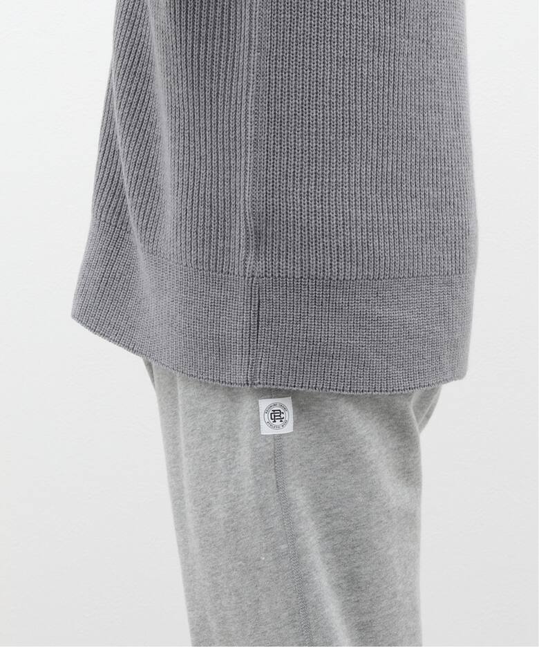 HEAVYWEIGHT MERINO VINNIE TRACK JACKET（ニット／セーター）｜REIGNING CHAMP（レイニング ...