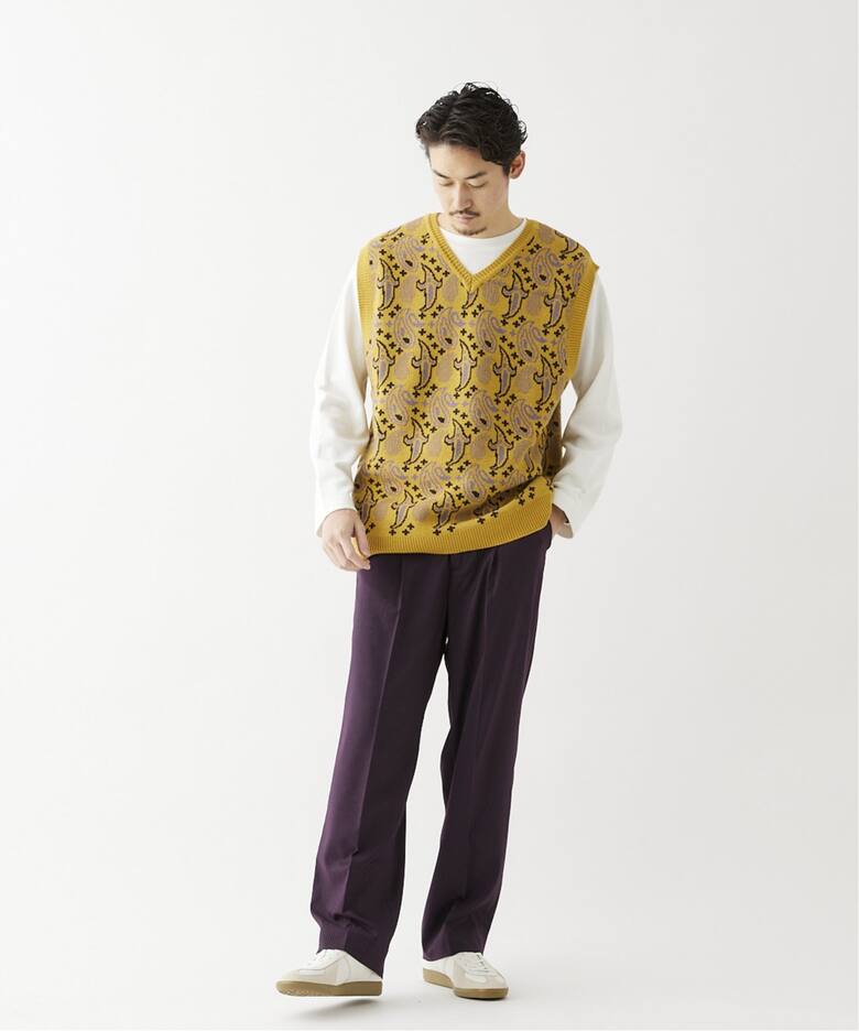 JQD ペーズリー ニット ベスト（ベスト）｜JOURNAL STANDARD relume（ジャーナルスタンダード レリューム）の通販 ...