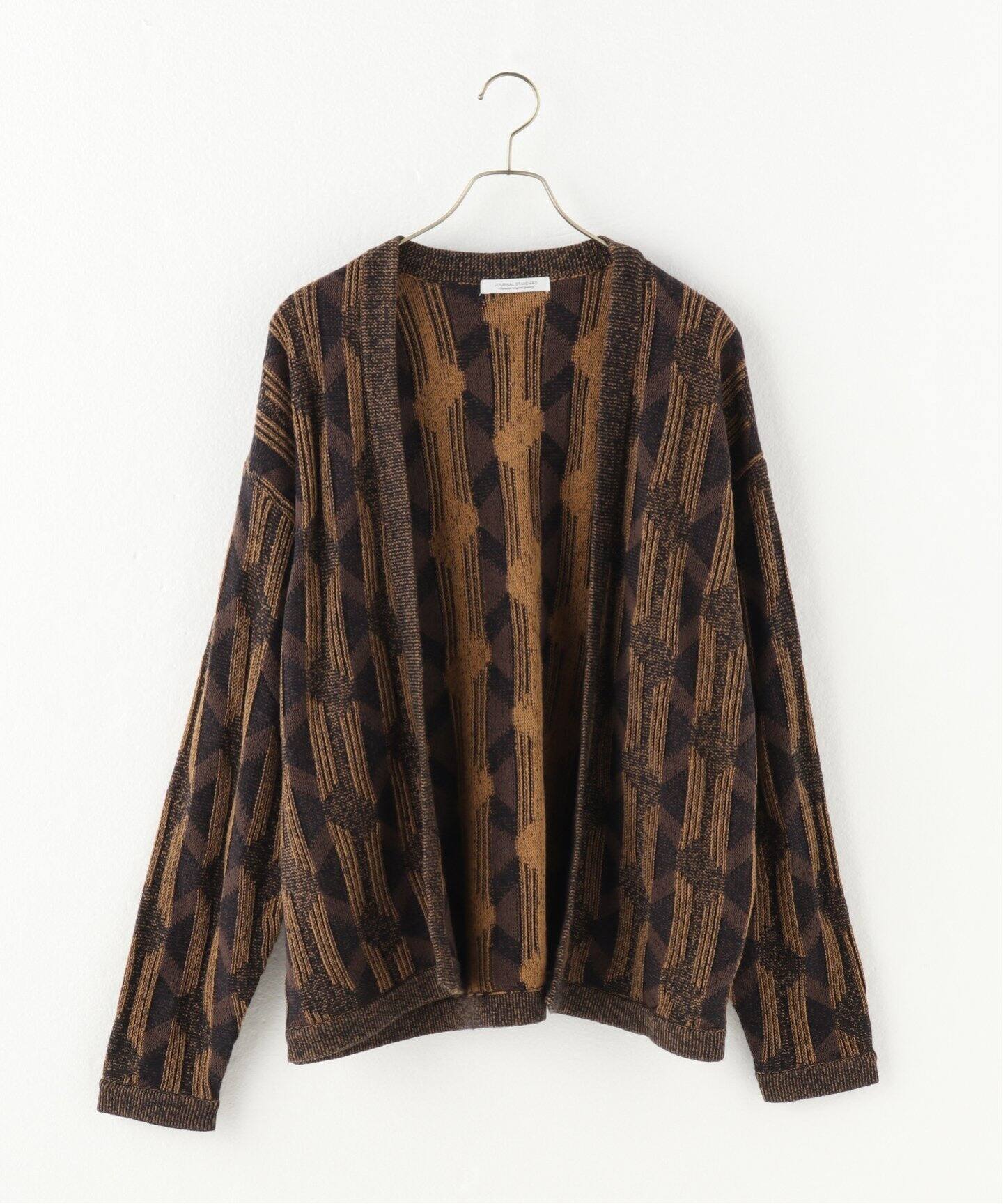 【GEOM PATTERN / ジオメパターン】ジャガード カーディガン（カーディガン）｜JOURNAL STANDARD（ジャーナル ...