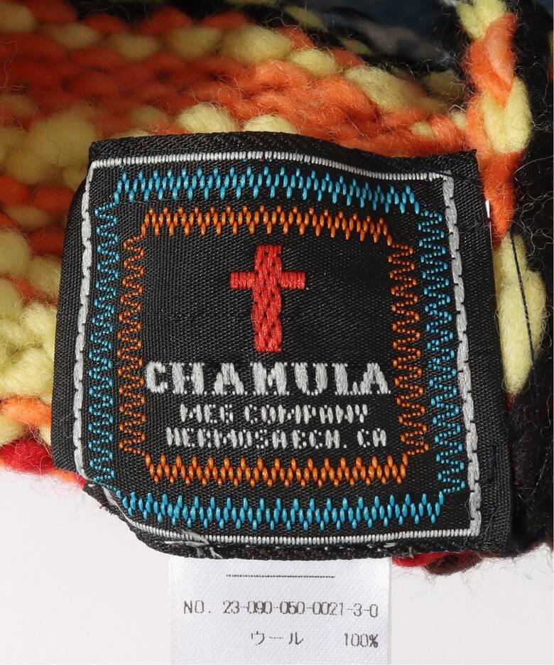 【CHAMULA / チャムラ】Double Cuff Cap Serape（ニットキャップ・ビーニー）｜L'ECHOPPE（レショップ）の通販｜BAYCREW’S STORE