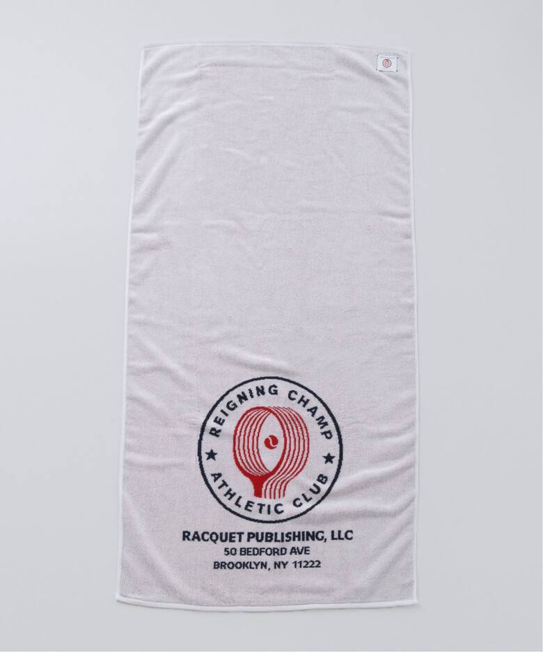 REIGNING CHAMP X RACQUET TOWEL（タオル）｜REIGNING CHAMP（レイニングチャンプ）の通販 ...