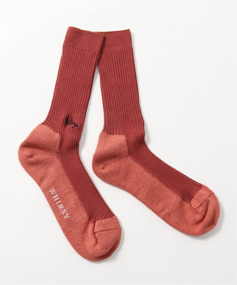 【Whimsy / ウィムジー】EMJAY SOCKS MAY（ソックス・靴下）｜WISM（ウィズム）の通販｜BAYCREW’S STORE