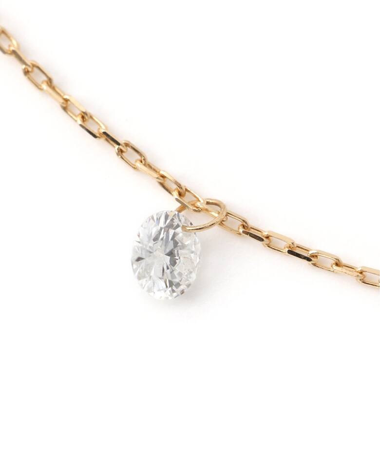 ホールダイヤ1ピースネックレス0.07ct K18（ネックレス）｜Lilas（リラ）の通販｜BAYCREW’S STORE