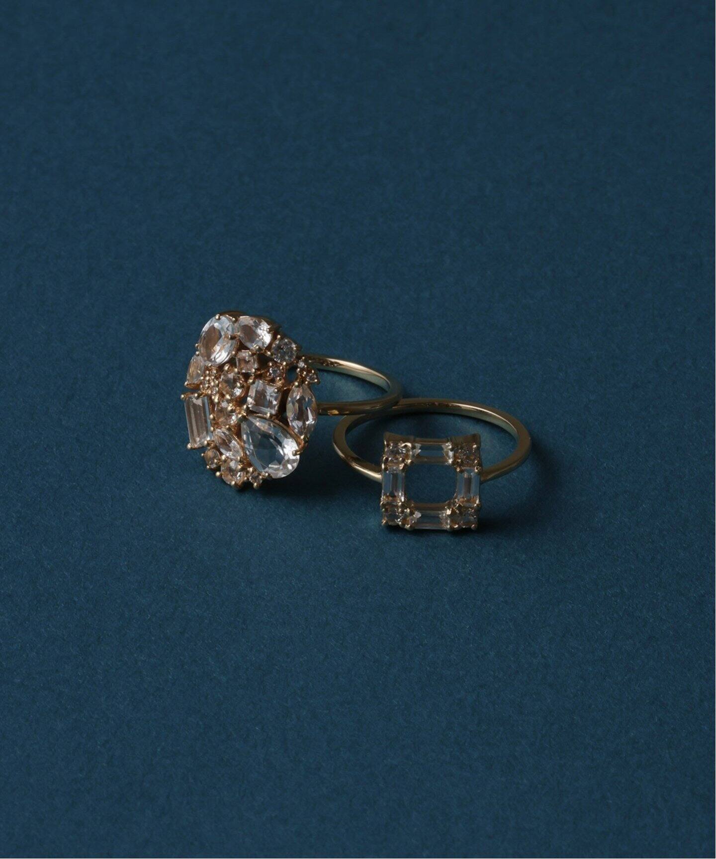 ミックスモチーフオーバルリング K10（リング）｜Lilas（リラ）の通販｜BAYCREW’S STORE