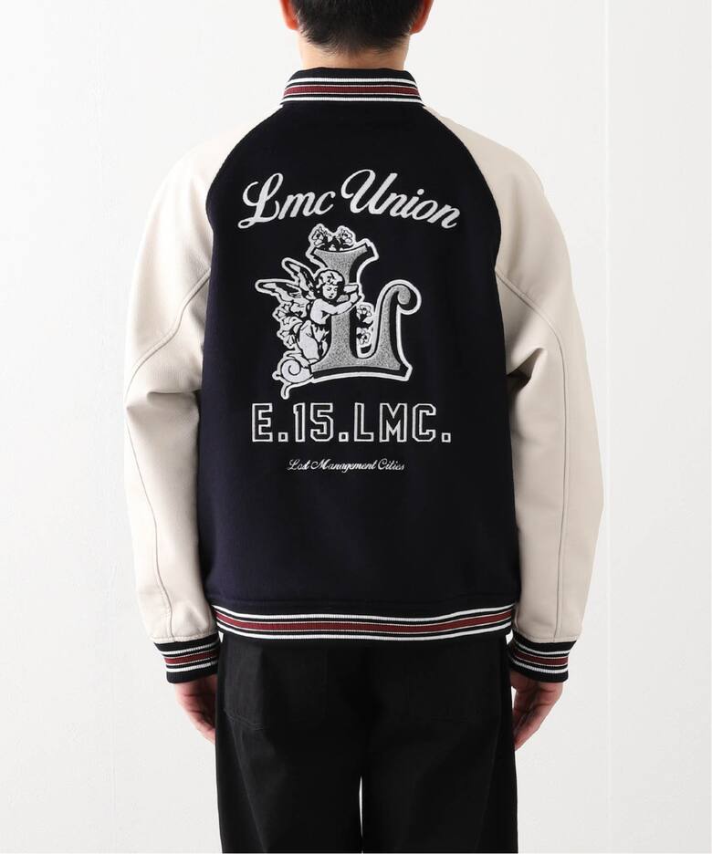 【LMC / エルエムシー】UNION ANGEL VARSITY JACKET（スタジャン）｜BAYCREW'S DEPO（ベイクルーズデポ ...