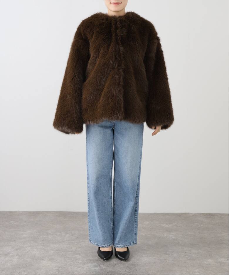 【GHOSPELL/ゴスペル】 Rylee Faux Fur Coat（その他ブルゾン／アウター）｜U by SPICK&SPAN（ユーバイス ...
