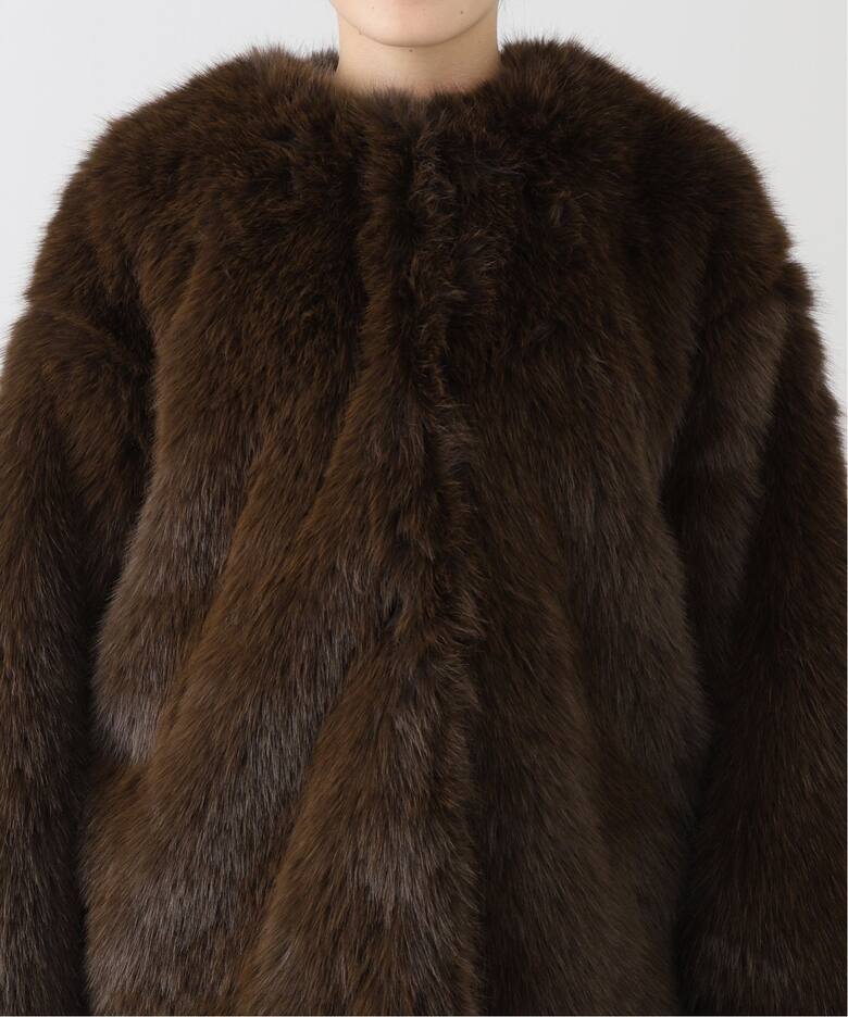 【GHOSPELL/ゴスペル】 Rylee Faux Fur Coat（その他ブルゾン／アウター）｜U by SPICK&SPAN（ユーバイス ...