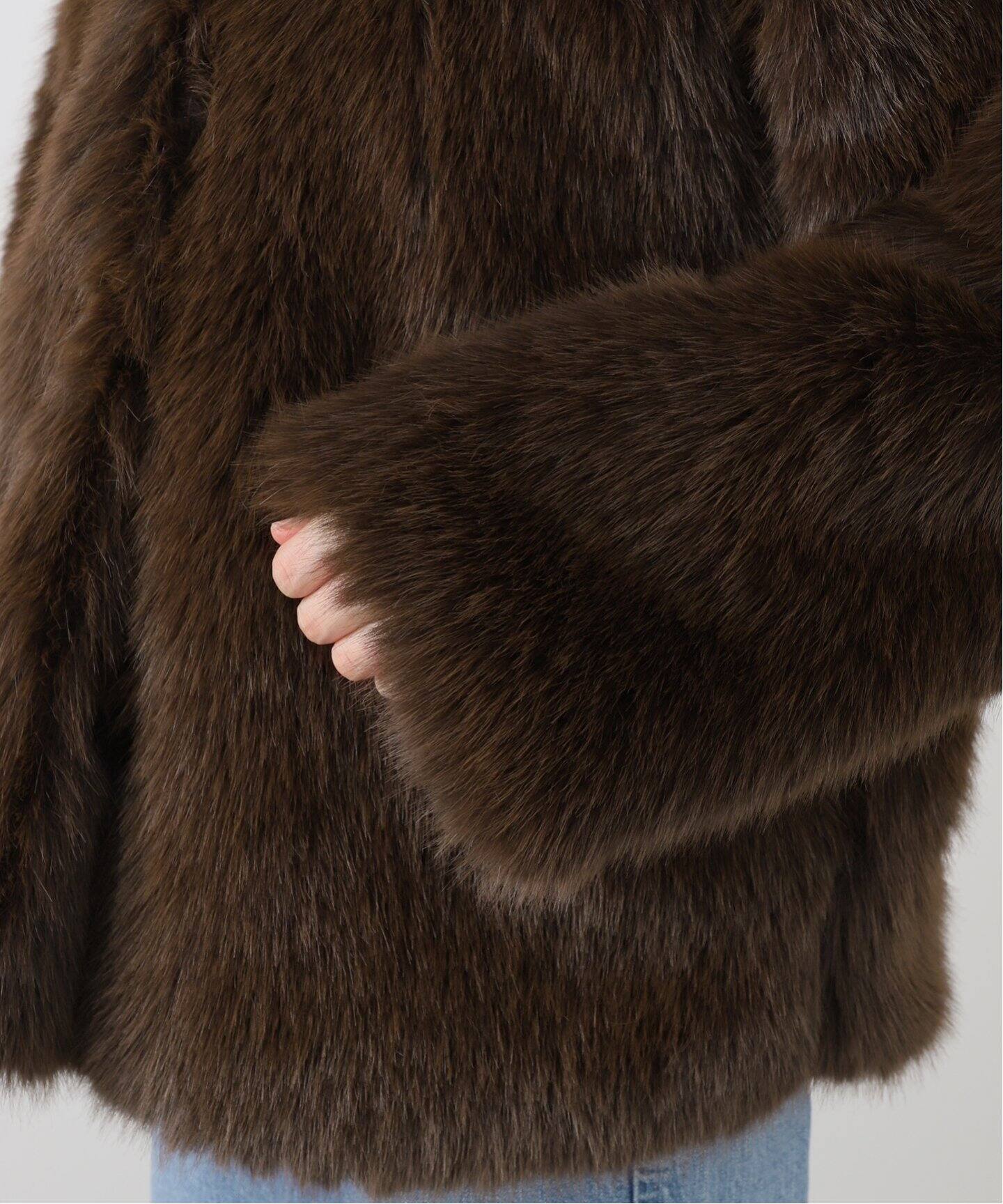 【GHOSPELL/ゴスペル】 Rylee Faux Fur Coat（その他ブルゾン／アウター）｜U by SPICK&SPAN（ユーバイス ...