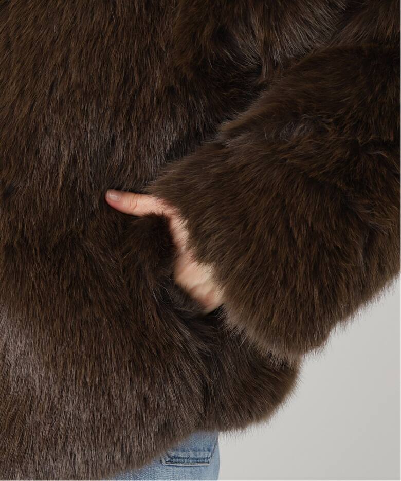 【GHOSPELL/ゴスペル】 Rylee Faux Fur Coat（その他ブルゾン／アウター）｜U by SPICK&SPAN（ユーバイス ...