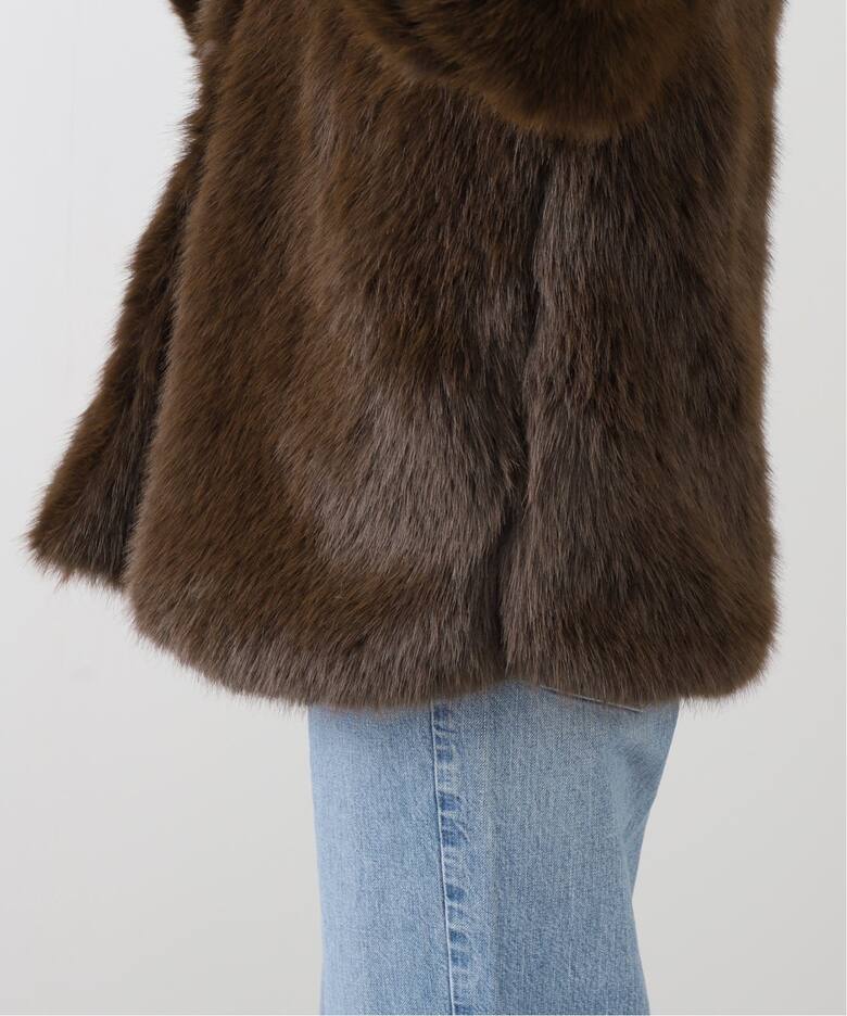 【GHOSPELL/ゴスペル】 Rylee Faux Fur Coat（その他ブルゾン／アウター）｜U by SPICK&SPAN（ユーバイス ...