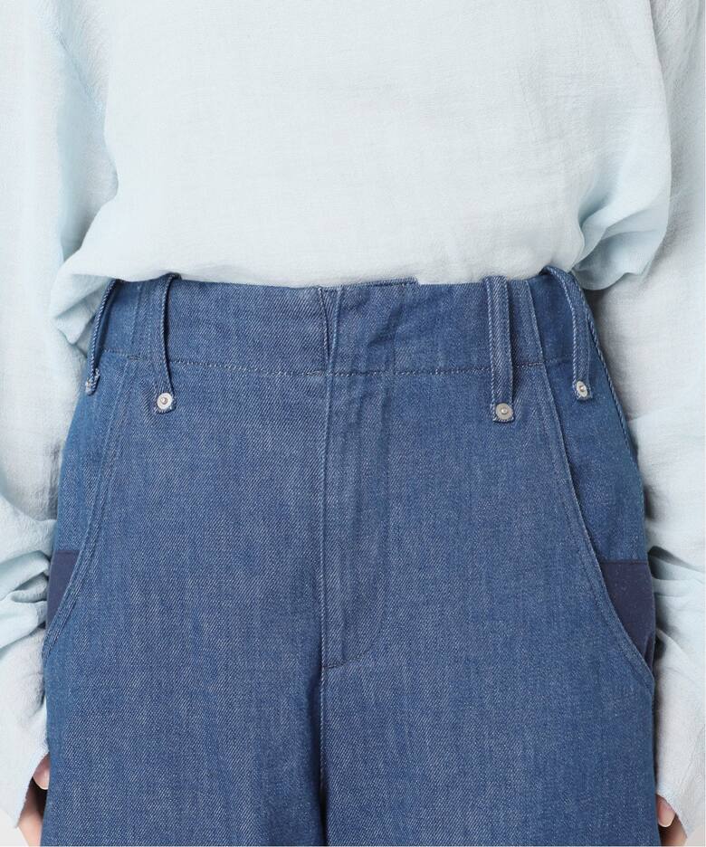 LIVINGTONE NAJA Crazy pattern with slit 別注 LT-NAJA-06：デニム（デニムパンツ・ジーンズ ...