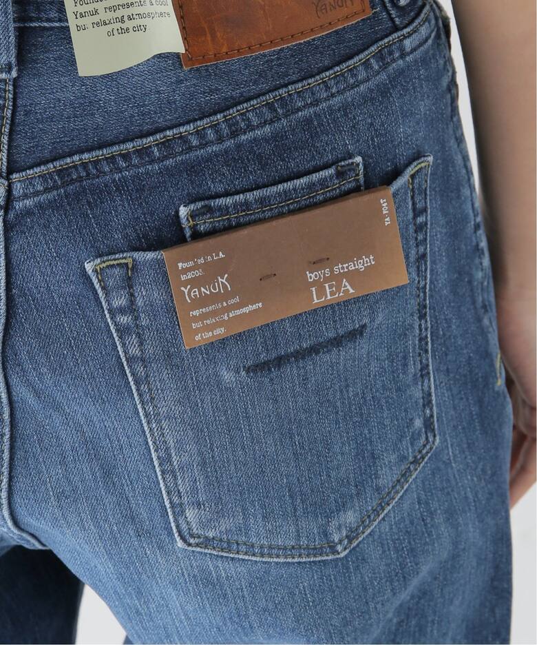 YANUK/ヤヌーク LEA BOYS STRAIGHT PHB デニムパンツ 57124231（デニムパンツ・ジーンズ）｜IENA（イエナ）の通販｜BAYCREW’S STORE
