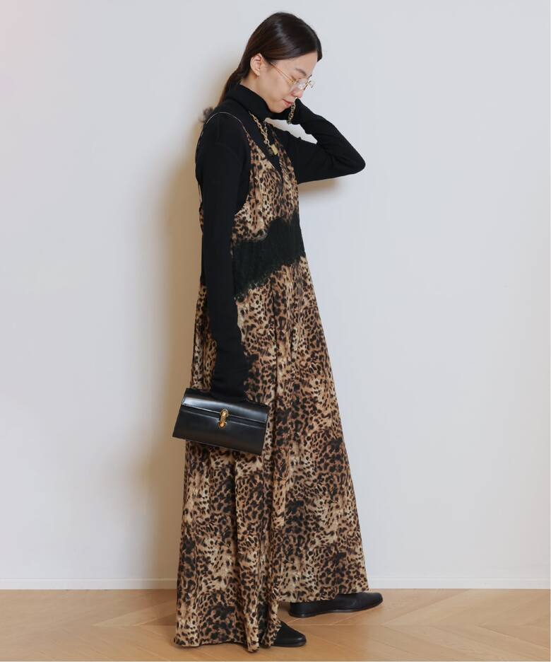 【Col Pierrot/コルピエロ】LISA Leopard ドレス（ワンピース）｜MUSE de Deuxieme Classe（ミューズ ...