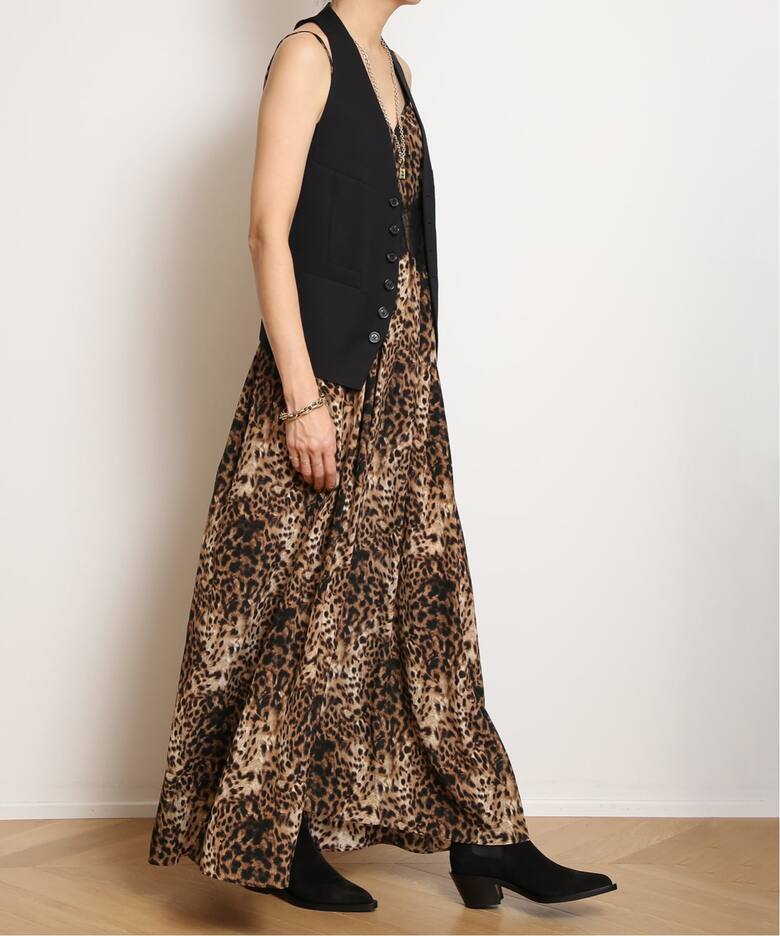 【Col Pierrot/コルピエロ】LISA Leopard ドレス（ワンピース）｜MUSE de Deuxieme Classe（ミューズ ...