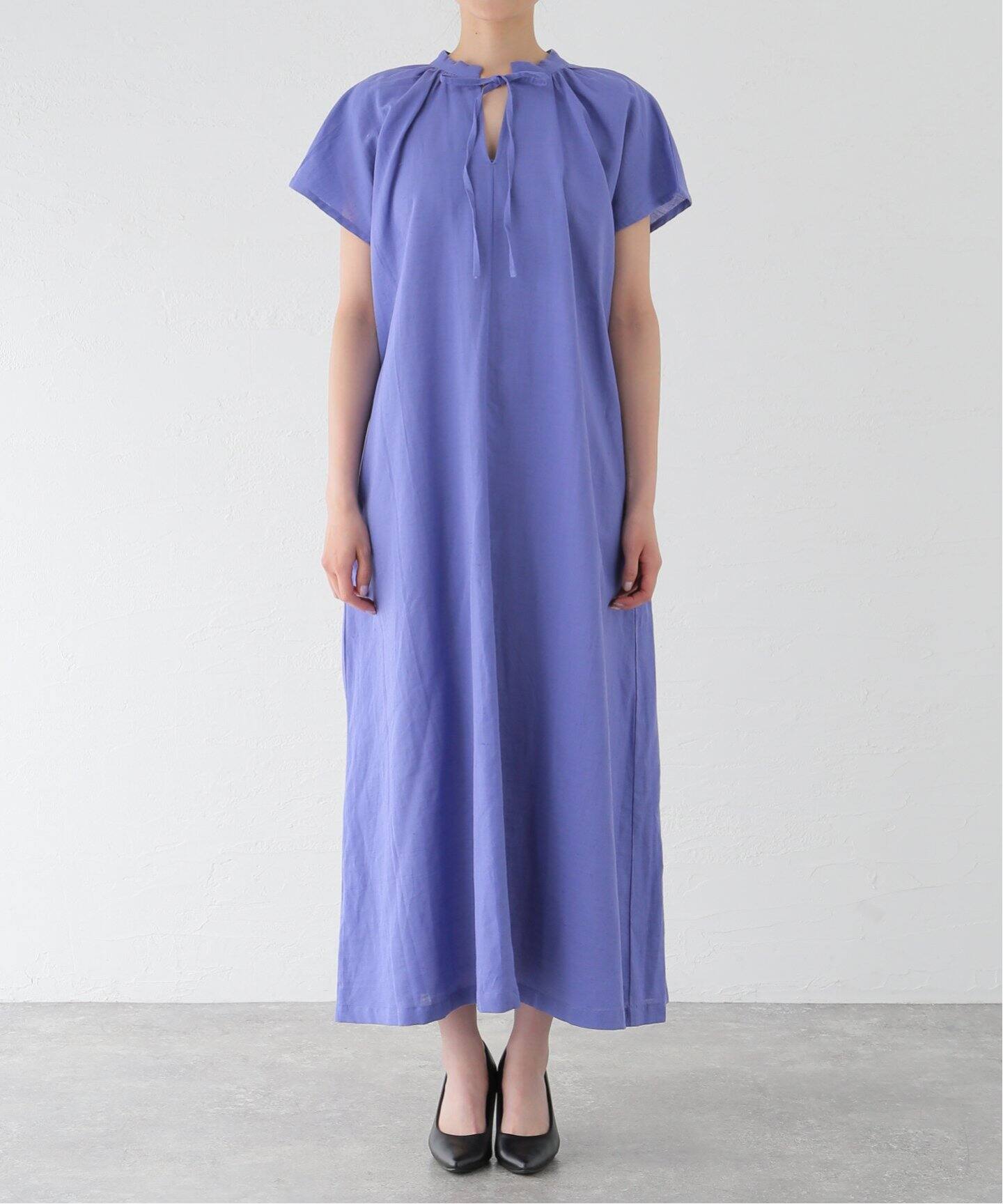 FANAKA/ファナカ 綿麻キーネックカフタンワンピース（ワンピース）｜B.C STOCK（ベーセーストック）の通販｜BAYCREW’S STORE