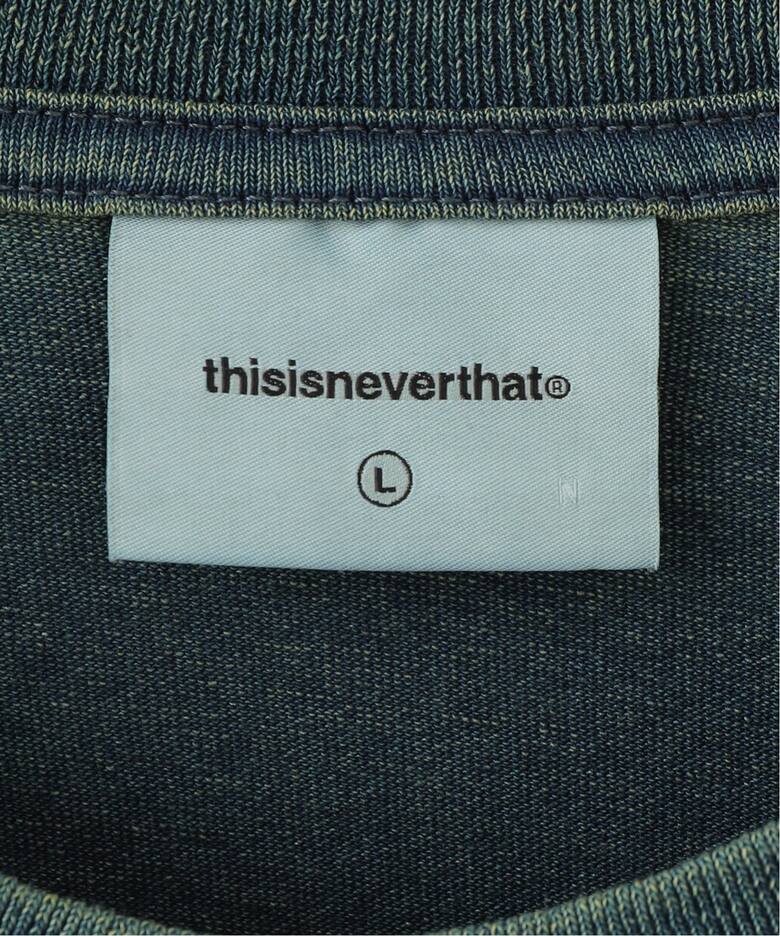 【thisisneverthat / ディスイズネバーザット】T-LOGO LS TEE（Tシャツ／カットソー）｜PULP（パルプ）の通販｜BAYCREW’S STORE