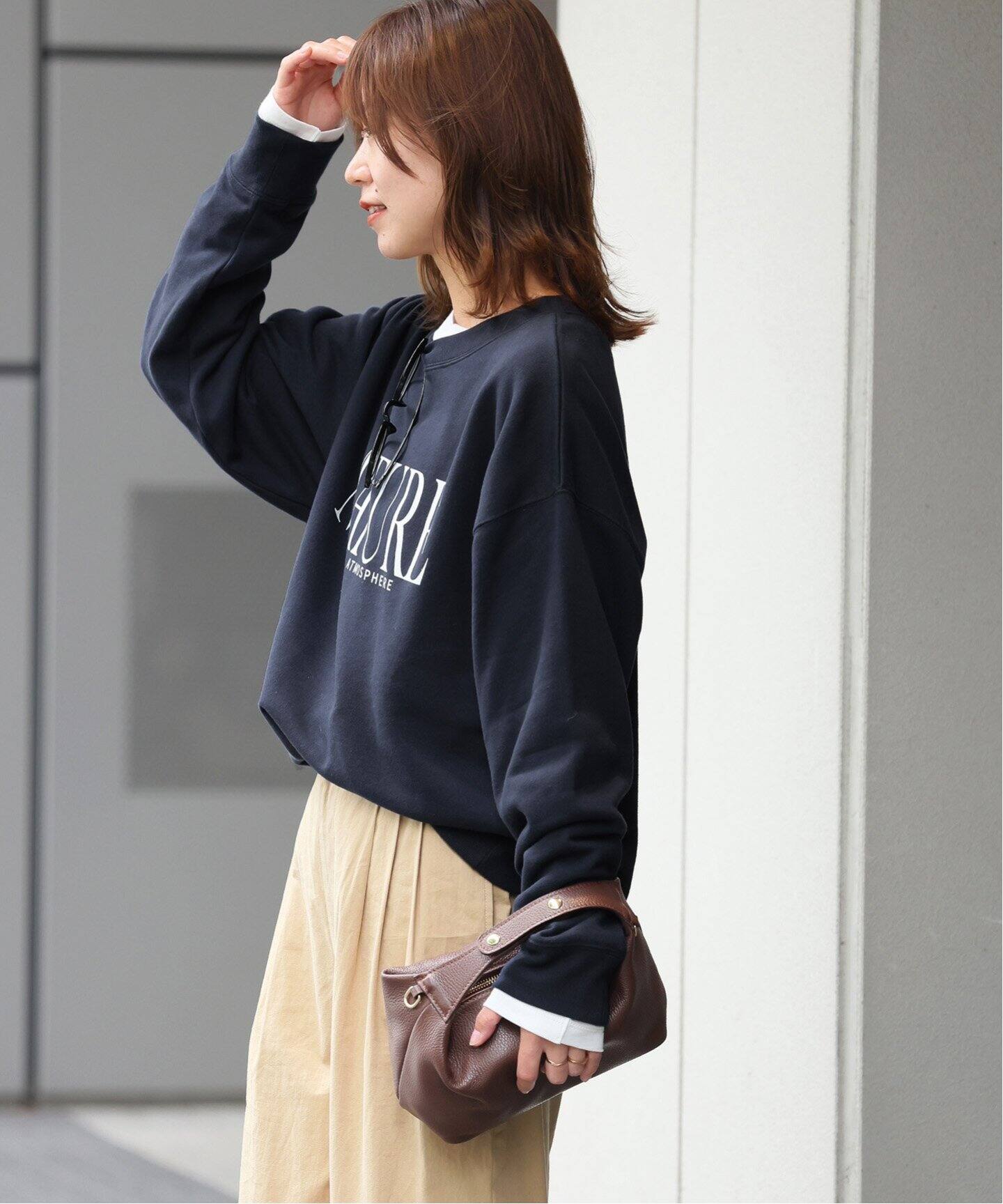 《2枚セット》3WAY Tシャツレイヤードスウェット（スウェット）｜JOURNAL STANDARD relume（ジャーナルスタンダード レ ...