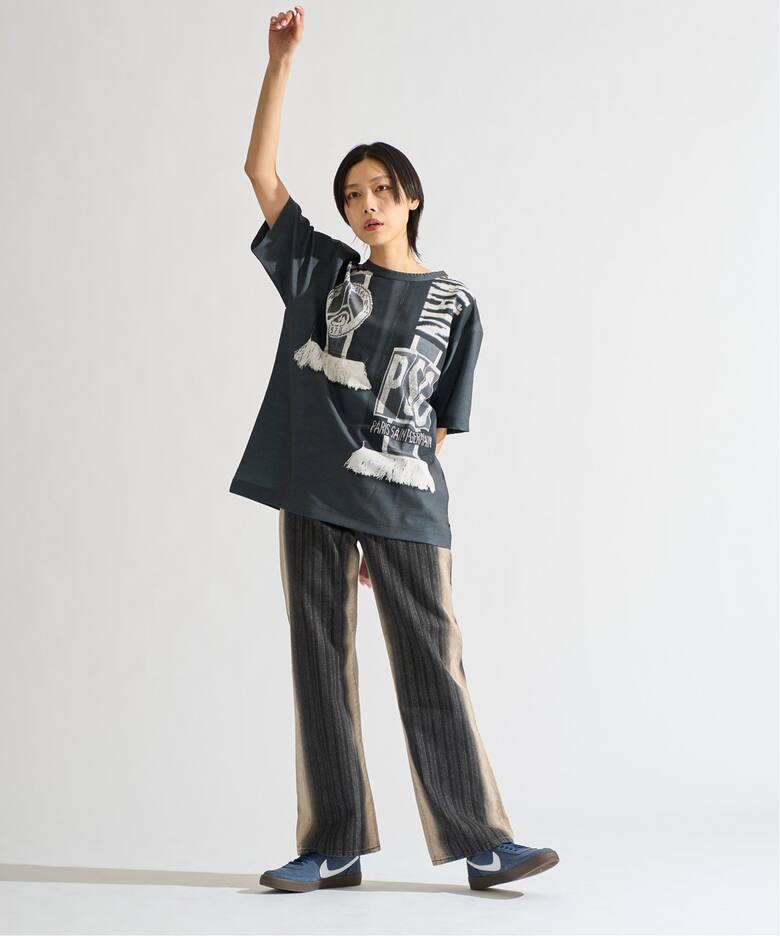 【PSG / パリ・サン＝ジェルマン】 JP Vintage Scarf Printed uniform-lik（Tシャツ／カットソー ...