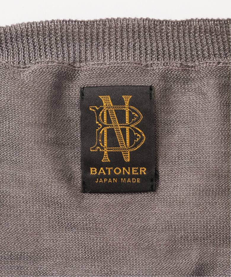 【BATONER / バトナー】別注 Ramie V Neck Knit（ニット／セーター）｜L'ECHOPPE（レショップ）の通販｜BAYCREW’S STORE